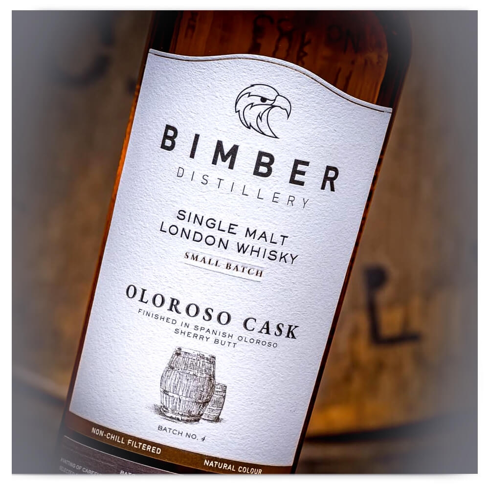 BIMBER DISTILLERY LONDON OLOROSO BATCH 4 WHISKY SINGLE MALT 0,7L + TUBA ...