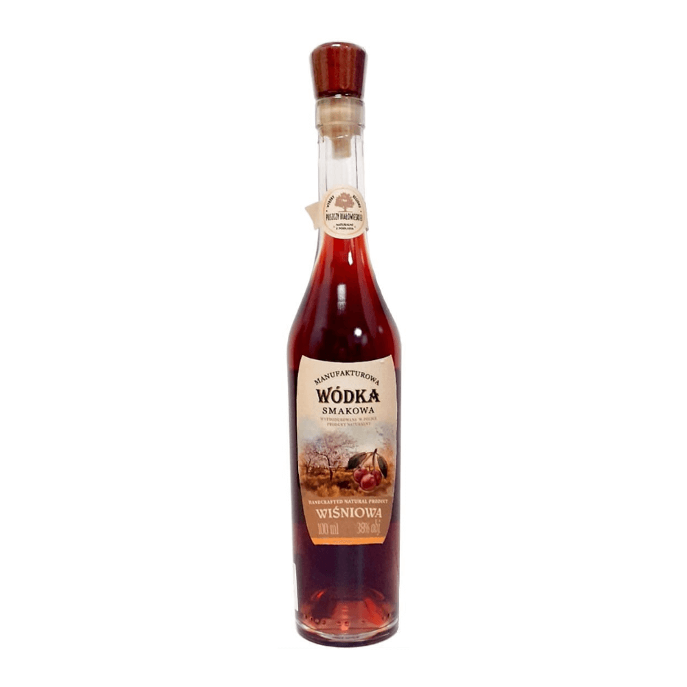 MANUFAKTUROWA WÓDKA SMAKOWA - WIŚNIOWA 0,1L
