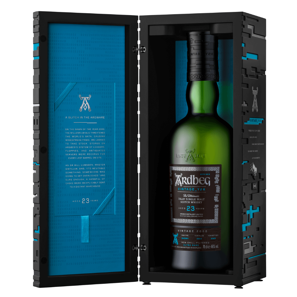 ARDBEG VINTAGE Y2K 23YO WHISKY SINGLE MALT LIMITED RELEASE +OPAKOWANIE ...